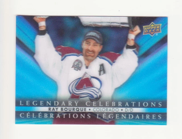 2023 UD TIM Hortons Ray Bourque Legendary Celebrations # LC-9 $25.00 ...