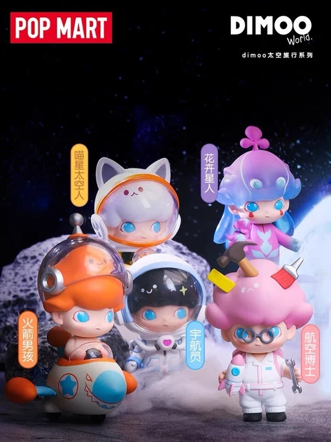 POP MART DIMOO Space Travel Series Confirmed Blind Box Figures Toy Gift ...