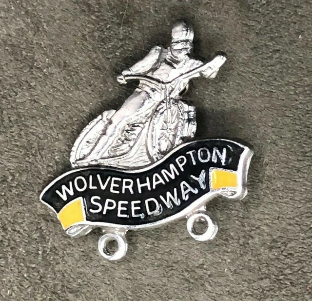 WOLVERHAMPTON MOTORCYCLE SPEEDWAY Enamel Lapel Pin Badge £17.00 ...