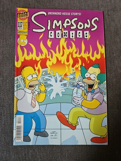 DIE SIMPSONS COMIC Heft Nr.117 Comics Hefte Bart Simpson Horror-Show ...