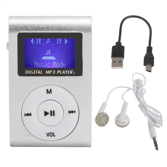 PORTABLE MINI MP3 Music Player Sport BackClip LCD Screen MP3 Support ...