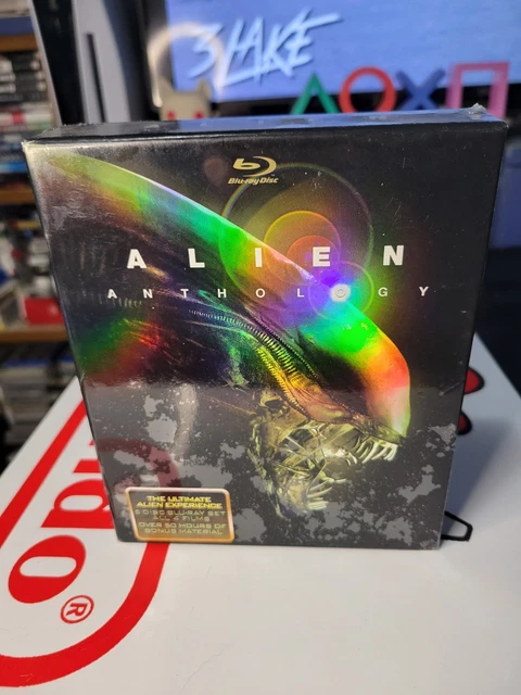 ALIEN ANTHOLOGY BLU-RAY 4 Disc Set FACTORY SEALED NEW 2010 $49.98 ...