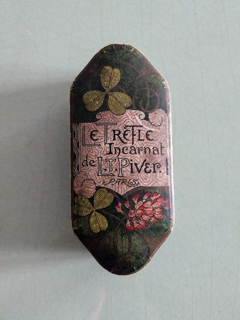 LE TRÈFLE INCARNAT L.T. Piver flacon de parfum vide dans son coffret ...