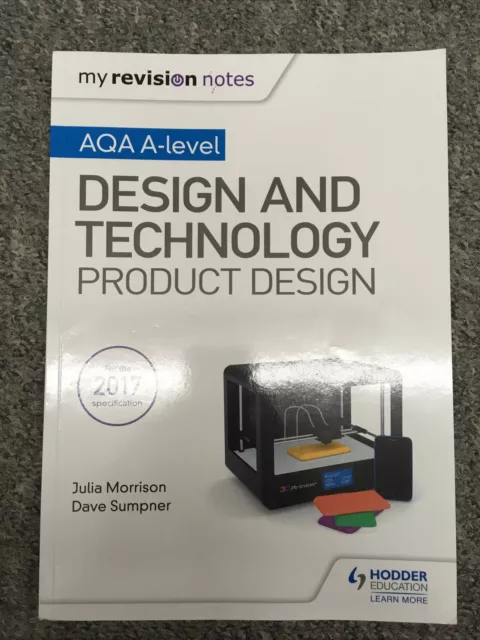 MY REVISION NOTES: AQA A Level Design and Technology: Product Design ...