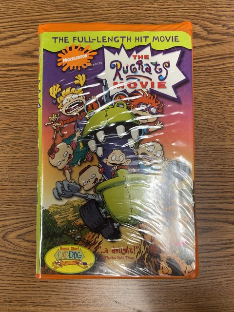 THE RUGRATS MOVIE (VHS, 1998) Nickelodeon Orange Video Tape Hard ...