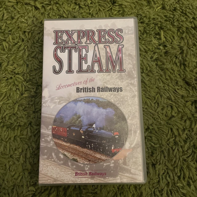 EXPRESS STEAM LOCOMOTIVES Of British Rail (VHS) Railway Video tape £7.50 - PicClick UK