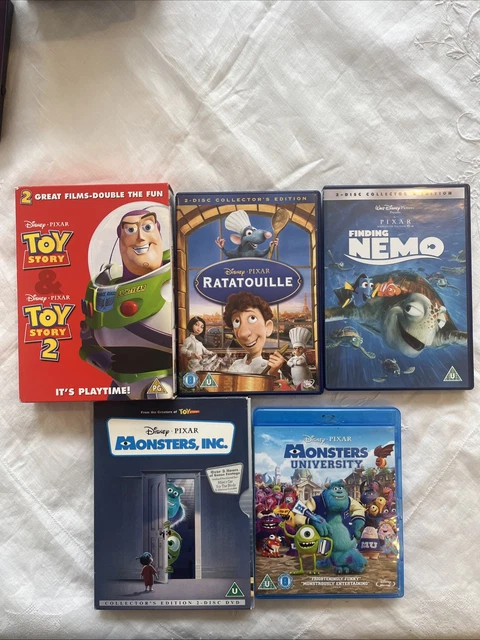 DISNEY PIXAR DVD/BLU-RAY Film Bundle £11.12 - PicClick UK