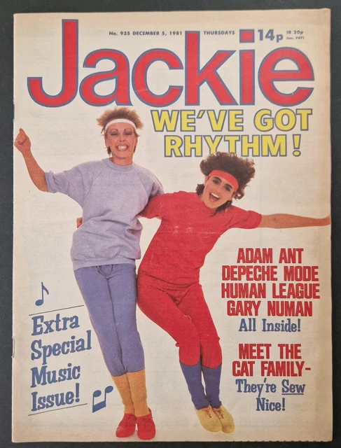 JACKIE MAGAZINE 5 December 1981 - Spandau Ballet £11.90 - PicClick UK