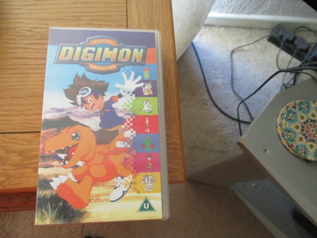 DIGIMON VHS DIGITAL Monsters The Birth Of Guilmon Video Cassette PAL UK ...