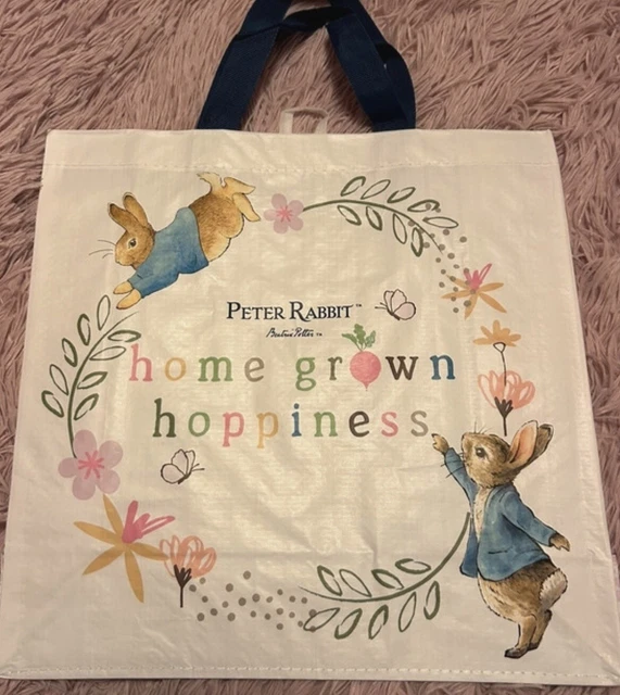 PETER RABBIT TESCO Shopping Bag Tote Bag NEW Beatrix Potter illustrated ...