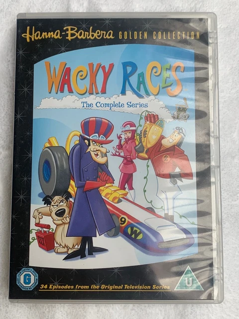 WACKY RACES THE Complete Series DVD 3 Disc Hanna Barbera Classic R2 £6. ...