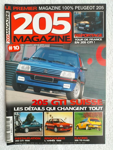 REVUE AUTOMOBILE &205 Magazine" N° 10 / Peugeot 205 EUR 12,99 - PicClick FR