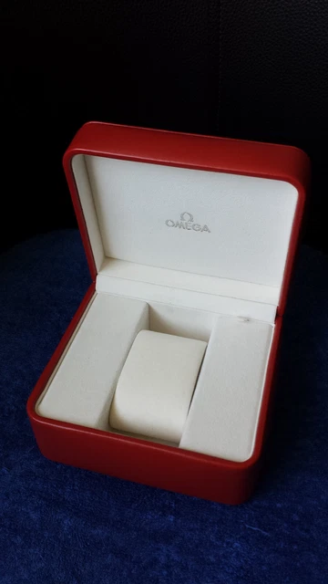 BOÎTE OMEGA SPEEDMASTER-SEAMASTER rouge/OMEGA Speedmaster-Seamaster Red ...