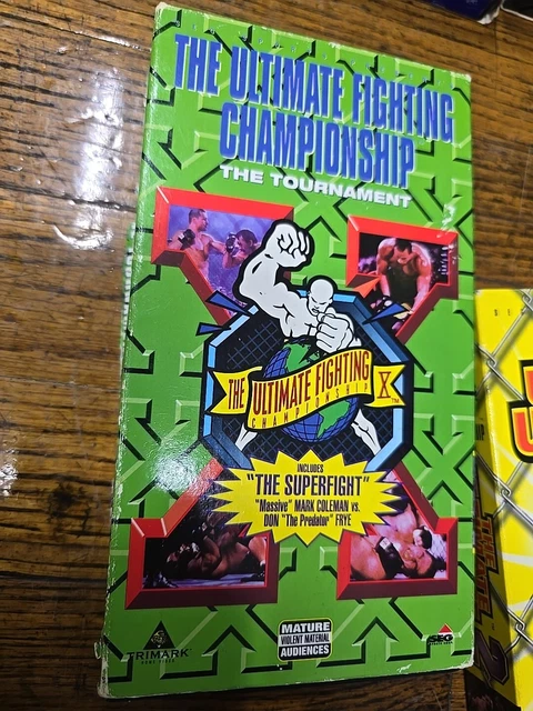 ULTIMATE FIGHTING CHAMPIONSHIP X : The Tournament (VHS Screener 1996 ...