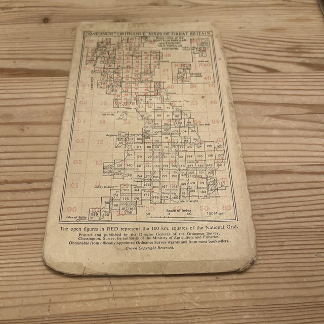 OS ORDNANCE SURVEY One Inch Paper Map, London N.E., Sheet 161, 1940 £7. ...