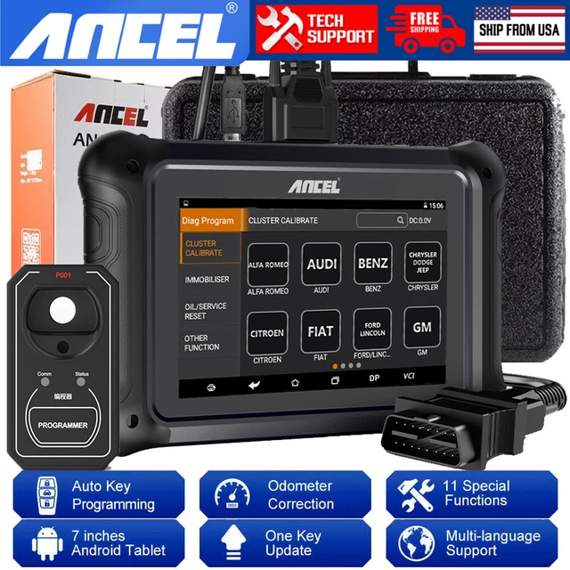 CAR KEY PROGRAMMING Remote Tool Odometer Correction Cluster Adjustment ...