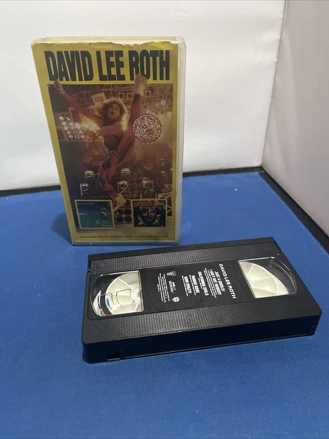 DAVID LEE ROTH Original 1986 Vhs Video Tape Uk Pal Format Only Ok £5.50 ...