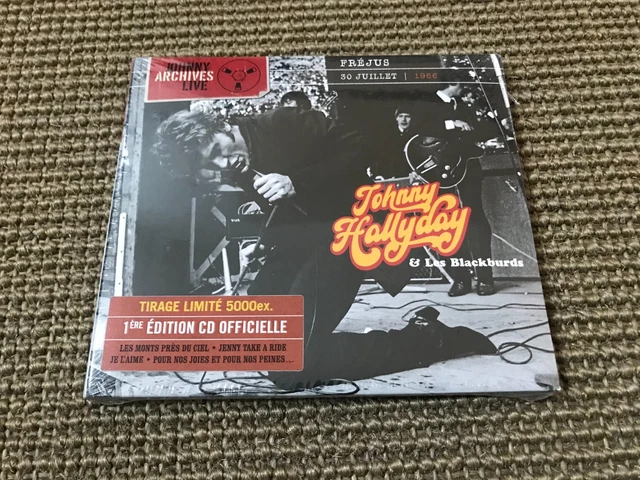 CD DIGIPACK 9 Titres Johnny Hallyday Live Aux Arenes De Frejus 1966 ...