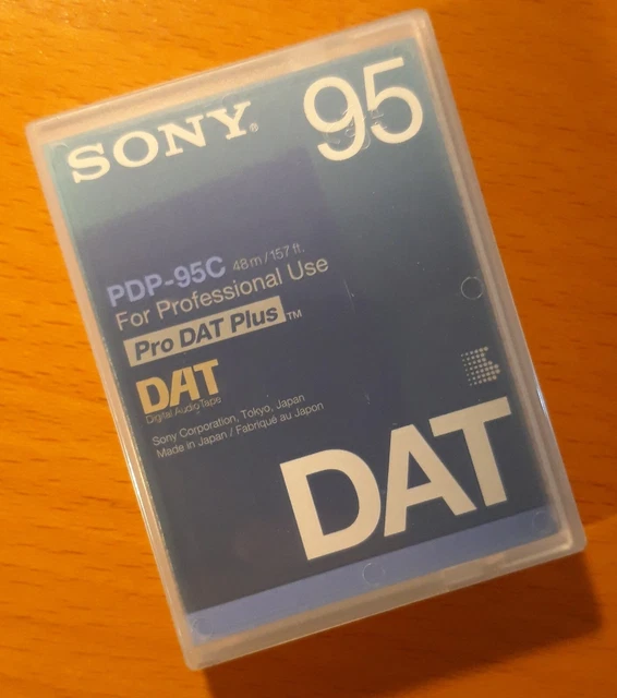 SONY DAT PDP-95C Pro DAT Plus Digital Audio Tape. Light home use, 7 ...