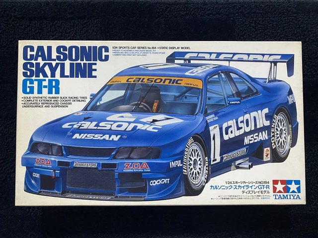 TAMIYA CALSONIC SKYLINE GT-R (R33) 1/24 (24184) £20.00 - PicClick UK