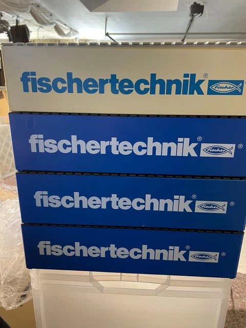 FISCHERTECHNIK KONVOLUT GEBRAUCHT, aber gut erhalten, mit div. kompl ...