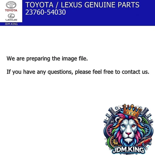TOYOTA GENUINE PIPE ASSY NOZZLE LEAKAGE LAND CRUISER FJ FZJ 23760-54030 ...