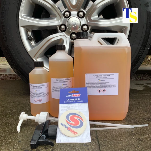 TS HIGHSTYLE 1L 1 Litre +FREE Autosmart Freshener (Car Dressing - trim ...