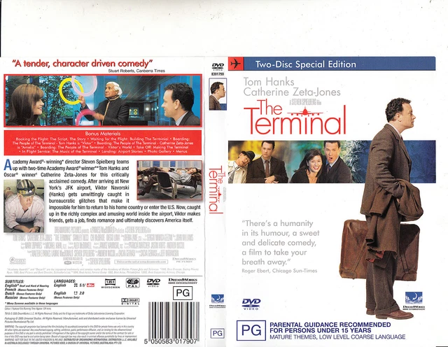 THE TERMINAL-2004-TOM HANKS-2 Disc-Movie-DVD $19.95 - PicClick AU