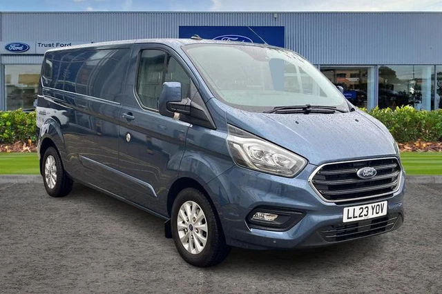 2023 FORD TRANSIT Custom 2.0 EcoBlue 130ps Low Roof Limited Van Auto ...