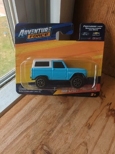 ADVENTURE FORCE BY Maisto 1966 Ford Bronco En Bleu EUR 10,42 - PicClick FR