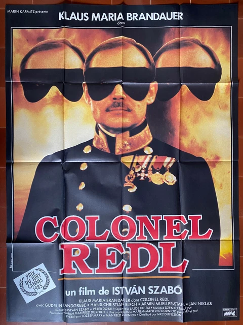 AFFICHE COLONEL REDL Istvan SZABO Hans MUELLER STAHL 120x160cm EUR 15 ...