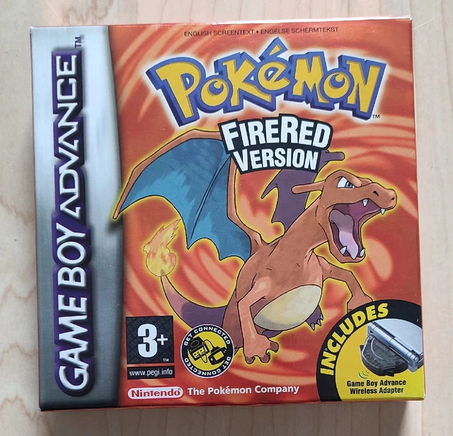 POKÉMON FIRERED GBA PAL Boxed w/ Inserts And New Battery £200.00 ...