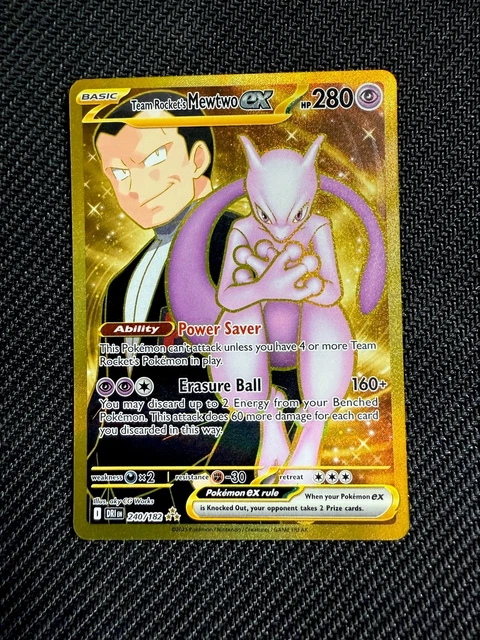 TEAM ROCKET'S MEWTWO ex 240/182 Sv10: Destined Rivals Holo EUR 67,84 ...