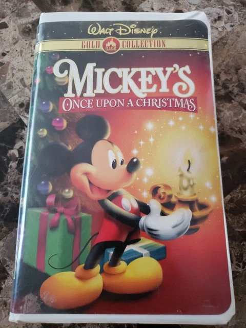 WALT DISNEY GOLD collection mickeys once upon a christmas vhs sealed ...
