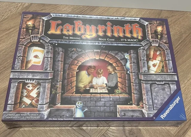 VINTAGE LABYRINTH 1992 The Moving Maze Family Board Game Ravensburger ...