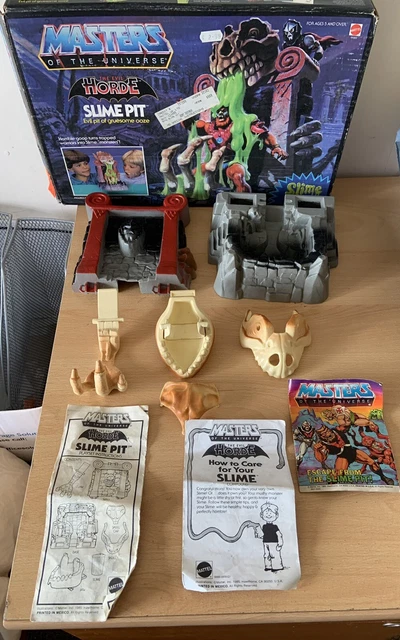 SLIME PIT COMPLETE w box vintage MOTU Masters of the Universe He-Man ...