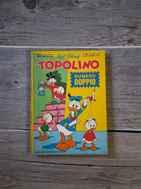 TOPOLINO LIBRETTO N. 887 - 26 Novembre 1972 - Walt Disney Mondadori ...