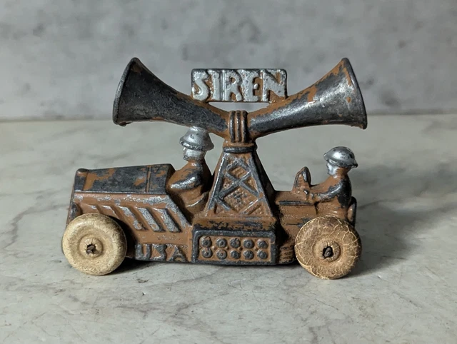 MANOIL LOT ARMORED Car with Siren Playworn Condition £39.95 - PicClick UK