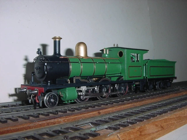 SANGO MODELS 7800 Class Brass Steam Locomotive Painted HO Scale Near ...