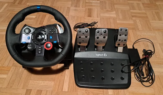 LOGITECH G29 DRIVING force racing wheel and Pedals / PS3 PS4 PS5 Xbox ...
