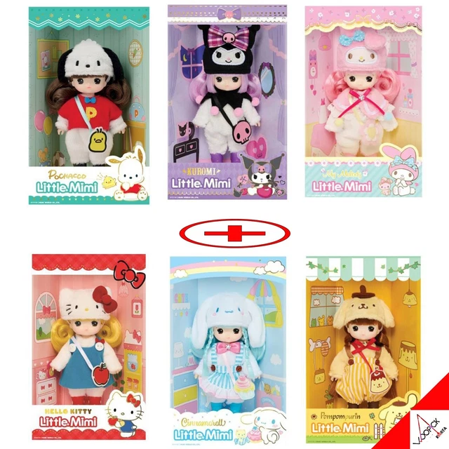 PERSONNAGES SANRIO X poupée Little Mimi 6 types set complet figurine ...