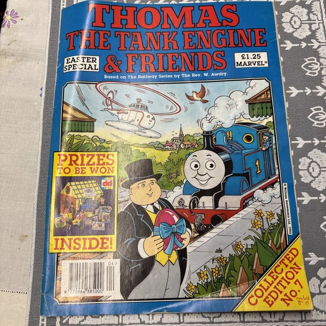 VINTAGE THOMAS THE Tank Engine & Friends Mag Comics Easter Special No 7 1991 £4.00 - PicClick UK