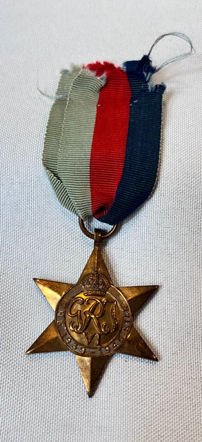 WW2 MILITARY CAMPAIGN British And Commonwealth Star Ribbon Medal £28.38 ...