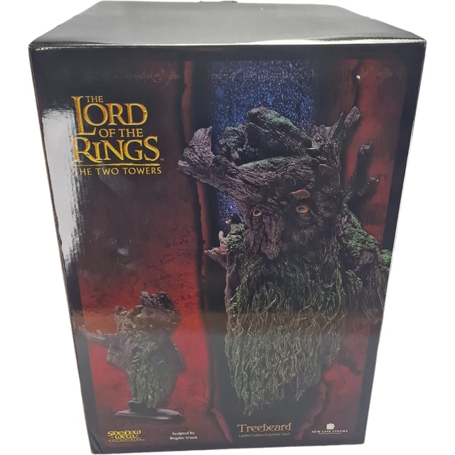 HERR DER RINGE Büste Polystone Treebeard Lotr Sideshow Weta Begrenzte ...