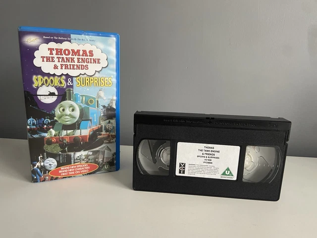 THOMAS THE TANK Engine & Friends Spooks & Surprises Vhs Video Children ...