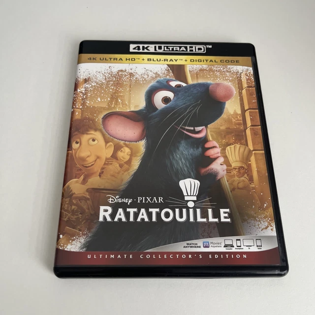 RATATOUILLE 4K ULTRA HD + Blu-ray Ultimate Collector's Edition Disney ...