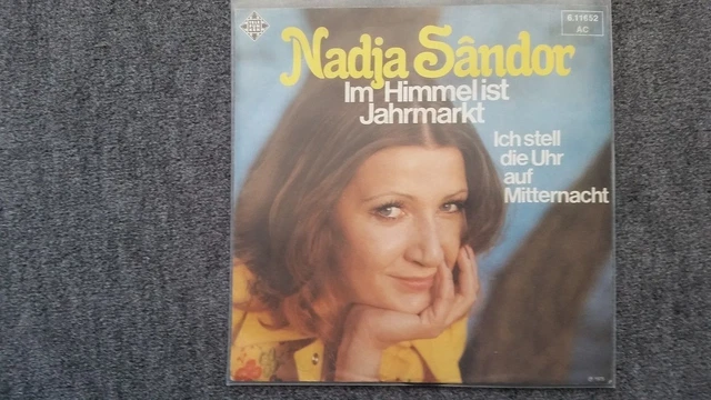 NADJA SANDOR - Im Himmel ist Jahrmarkt 7'' Single EUR 28,39 - PicClick FR