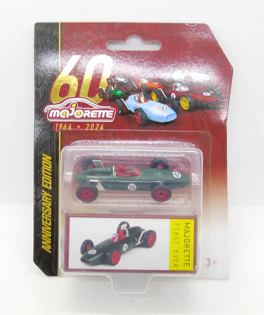 38808 MAJORETTE / 60Th Anniversary 2024 / F1 First Ever Car Verte N°15 ...