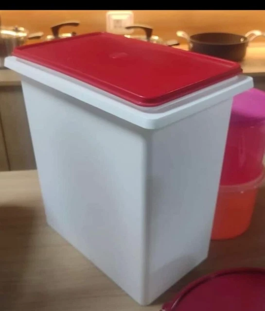 TUPPERWARE RICE KEEPER BPA free Plastic 10Kg 1pc Container Store Atta ...
