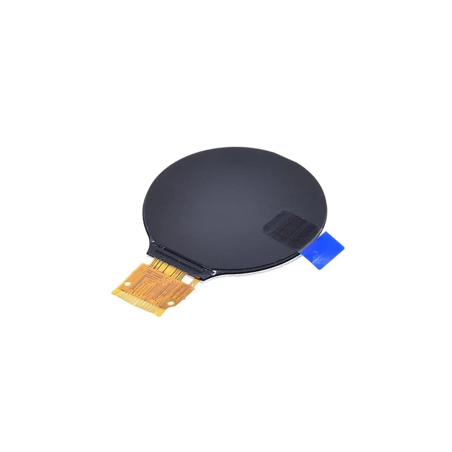 1.28 INCH IPS Color TFT LCD Display Module 1.28"; RGB LED Round Screen ...
